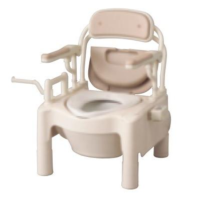 アロン化成 安寿 ポータブル FX-CPはねあげ ちびくまくん 暖房便座 キャスター付 870-094 (FX-CPH-HANEAGE-C_870-094) : アサヒ衛陶公式 Yahoo!店 ...