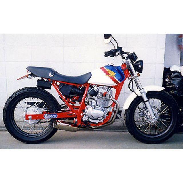 WirusWin FTR（223cc） マフラー本体 FTR用 ドラッグバイソンマフラー バズーカータイプ ウイルズウィン バイク : パークアップバイクYahoo!店 - 通販 ...