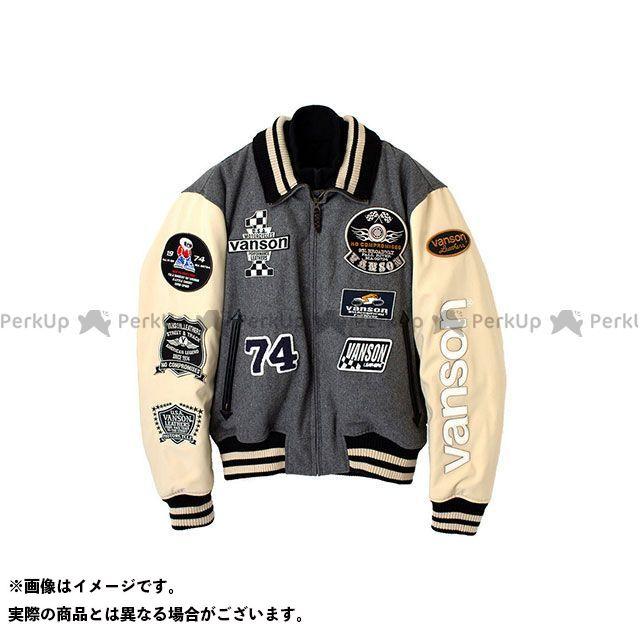 （正規品）VANSON ジャケット 2022-2023秋冬モデル VS22107W アワードジャケット（グレイ/アイボリー） サイズ：3XL バンソ… :1297982-2565229:パーク ...