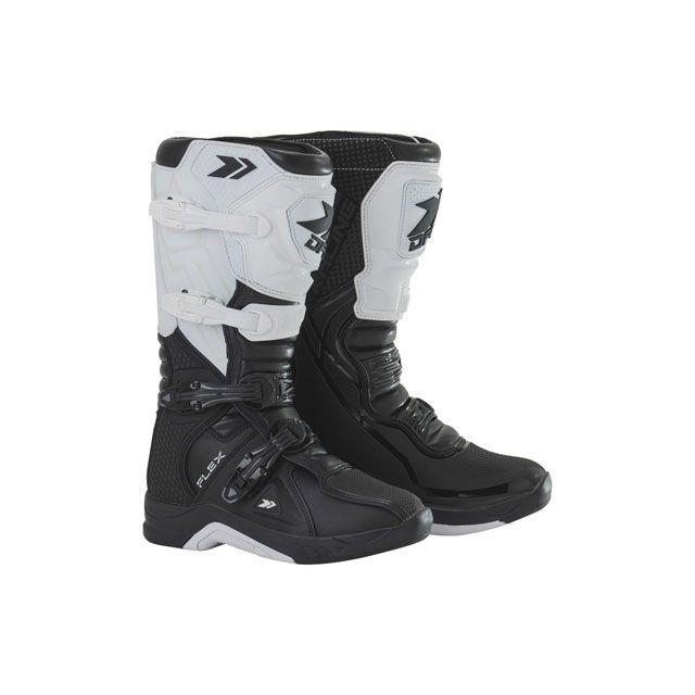 DFG オフロードブーツ フレックスブーツ（ブラック/ホワイト） サイズ 29.0cm ディーエフジー バイク : パークアップバイクYahoo!店 - 通販 - Yahoo!ショッピング