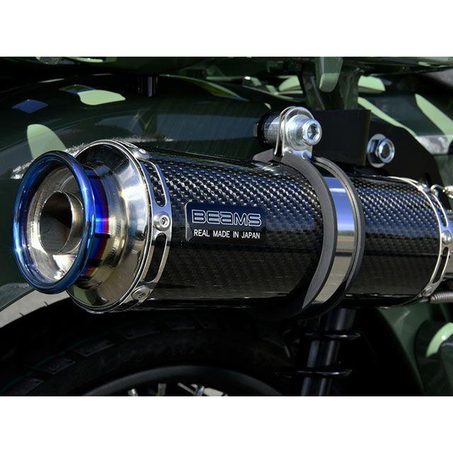 正規品／BEAMS CT125ハンターカブ マフラー本体 R-EVO TYPE C カーボン 政府認証 ビームス バイク : 1384859 ...
