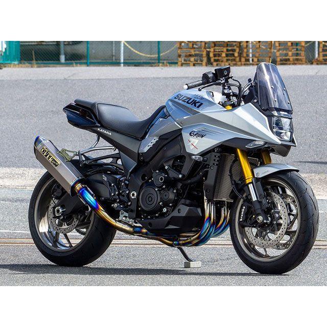 OVER RACING KATANA マフラー本体 TT-Formula RS フルチタン レーシングマフラー オーバーレーシング バイク ...