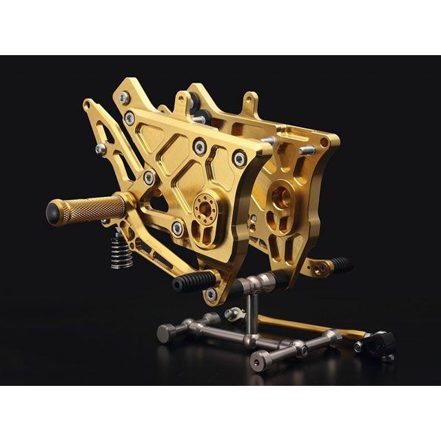 正規品／K-FACTORY GPZ900R バックステップ関連パーツ ライディングステップ（ステイゴールド） Kファクトリー バイク ...