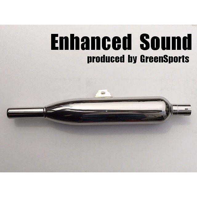 Enhanced Sound ST250 マフラー本体 ST250用トライアンフタイプスリップオンマフラー エンハンスドサウンド : パーク ...