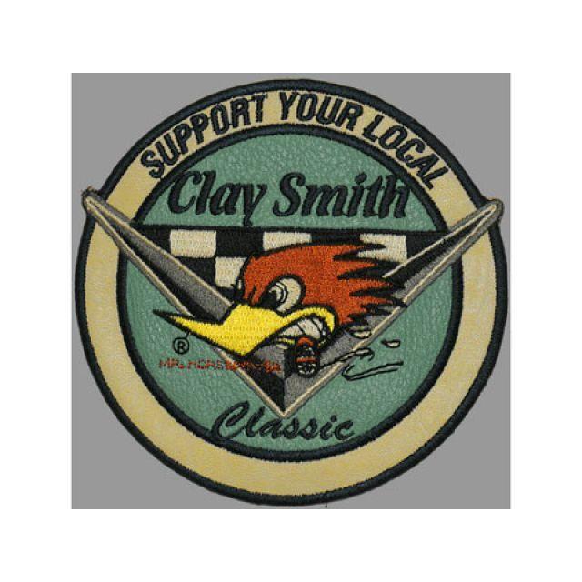 Clay Smith ステッカー CSY-133 パッチ（サークル） クレイスミス 日用品 : パークアップバイクYahoo!店 - 通販 - Yahoo!ショッピング