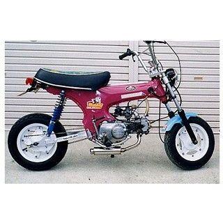 WirusWin ダックス50 マフラー本体 ダックス50用 ロッドダウンショートタイプマフラー ウイルズウィン バイク : パークアップバイクYahoo!店 - 通販 - Yahoo!ショッピング