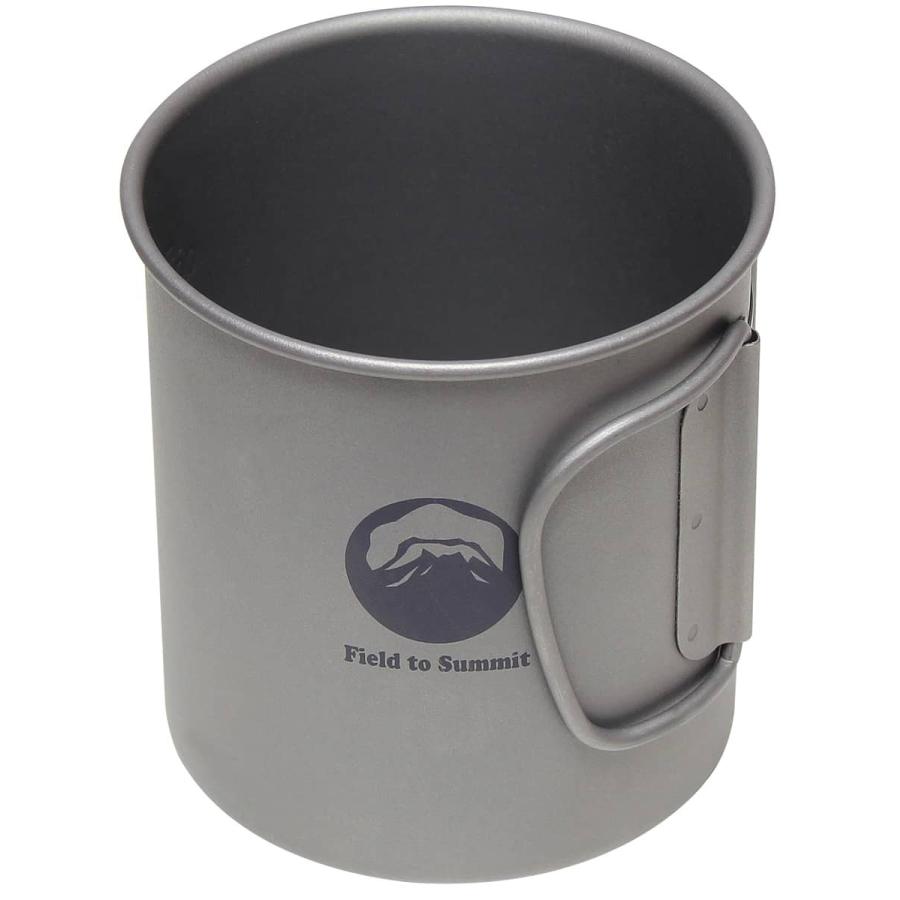 Field to Summit チタンマグカップ450ml OFCATM45 シングルマグ 直火 折りたたみハンドル アウトドア 調理器具 ...