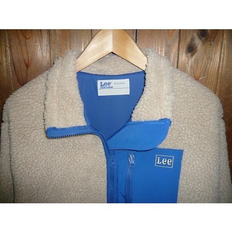 Lee Leeリー LT3108-116 BOA FLEECE ZIP JACKET ボア フリース ジップ ジャケット 異色異素材ポケット ...