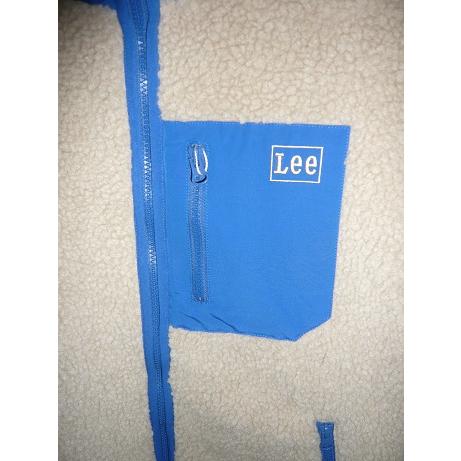 Lee Leeリー LT3108-116 BOA FLEECE ZIP JACKET ボア フリース ジップ ジャケット 異色異素材ポケット ...