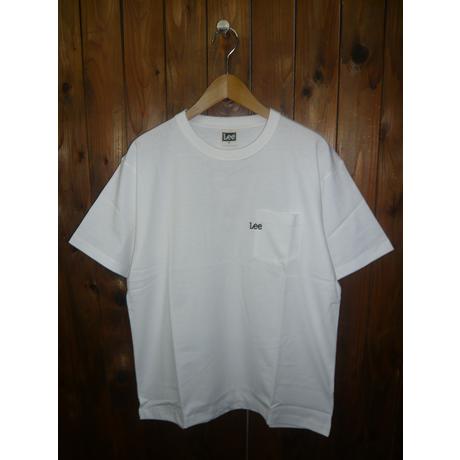 Lee Leeリー LT3189-118 -175 POCKET S/S TEE Leeロゴ刺繍 左胸ポケット 半袖 Tシャツ 綿素材 丸首 ...