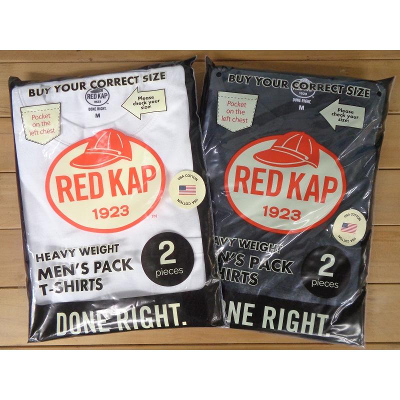 RED KAP 送料無料！！ レッドキャップ メンズ ヘビーウエイト 2枚組 無地 ポケット付半袖Tシャツ 2Pパック RK5701 : STADIUM Yahoo!ショップ - 通販 ...