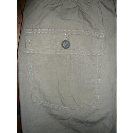 Alpha Industries ALPHAアルファ TB1060-103 EASY BAKER PANTS C/L RIP STOP OLIVE イージー ベイカー パンツ コットンリネン ...