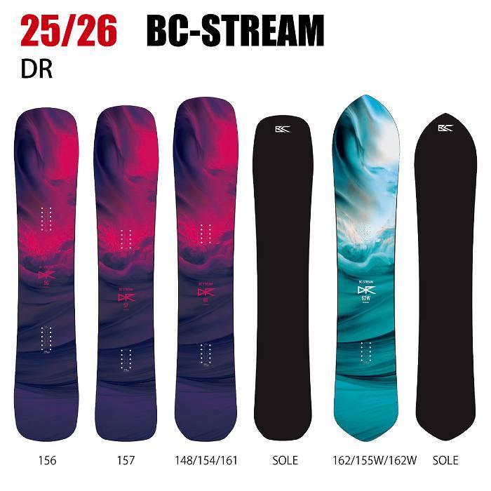 2026 BC-STREAM ビーシーストリーム DR ディーアール 25-26 平間和徳 ラマ RAMA ボード板 スノーボードST ...