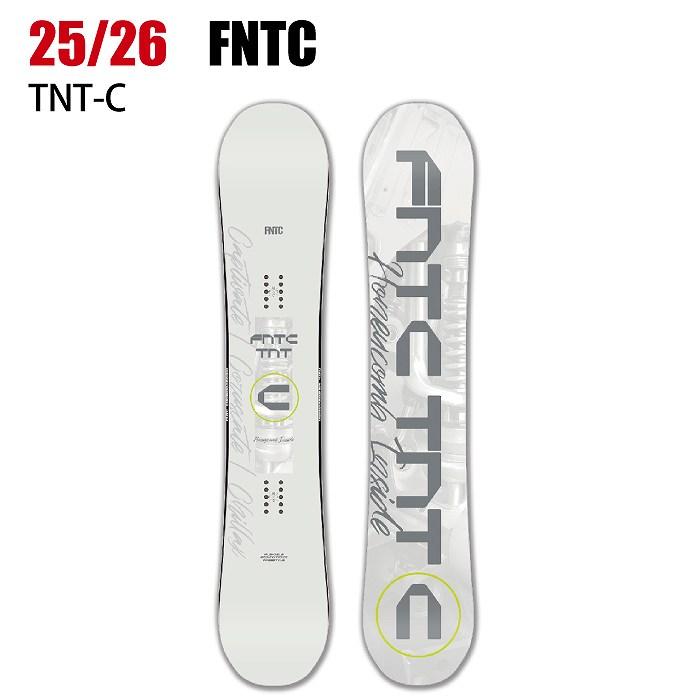 2026 FNTC エフエヌティーシー TNT C GRAY ティーエヌティー 25-26 ボード板 スノーボードST : スタジアムモリスポ ...