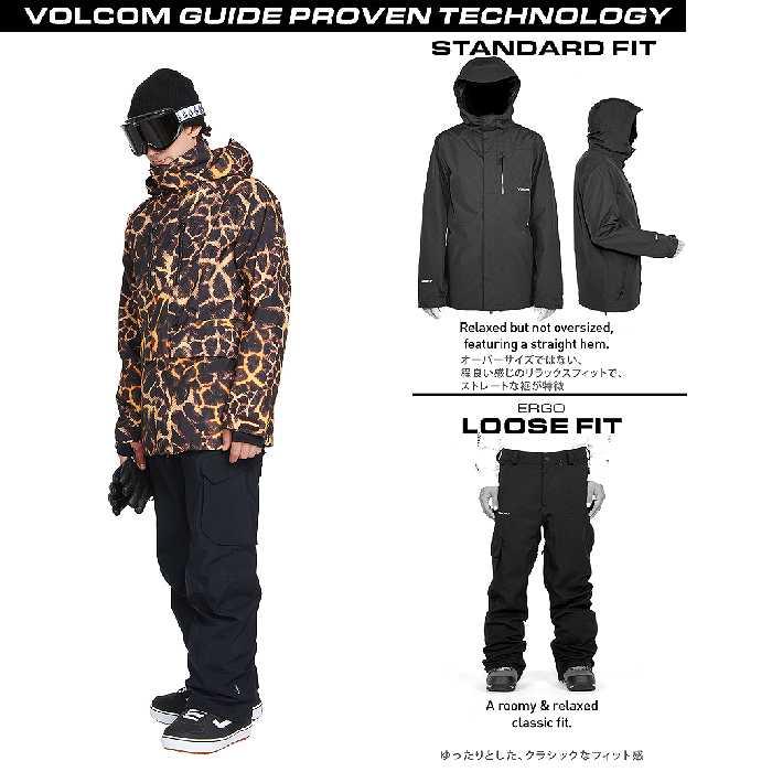 VOLCOM ボルコム ウェア STONE STRETCH GORE-TEX JACKET 22-23 KHA メンズ ジャケット ...