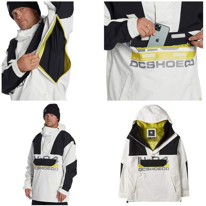 DC ディーシーシューズ ADYTJ03077 DC-43 ANORAK WBV0 24-25 ウエア ユニセックス ジャケット スノーボード ...