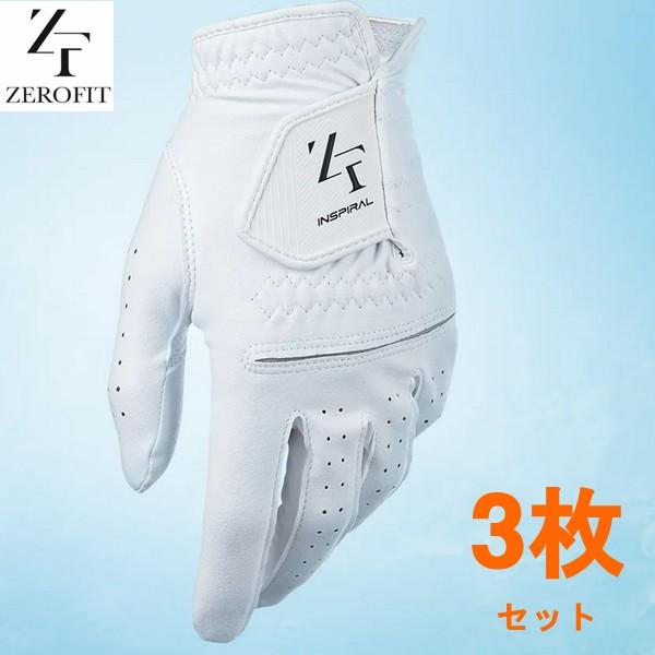 ZEROFIT 【3枚セット】ZEROFIT/ インスパイラルグローブ INSPIRALGLOVE NEW INSPIRALGLOVEグローブ /左手用 （全天候対応） : STAGEONE ...