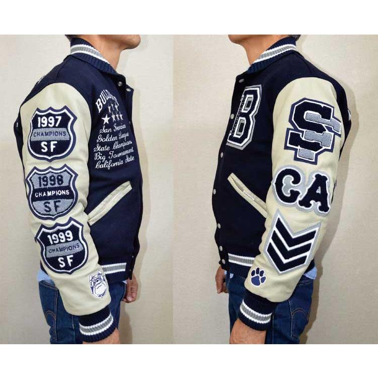 DeLong 23BULLDOGS ブルドックス DeLONG AWARD JACKET アワード DeLong 23BULLDOGS ブルドックス DeLONG AWARD JACKET アワード