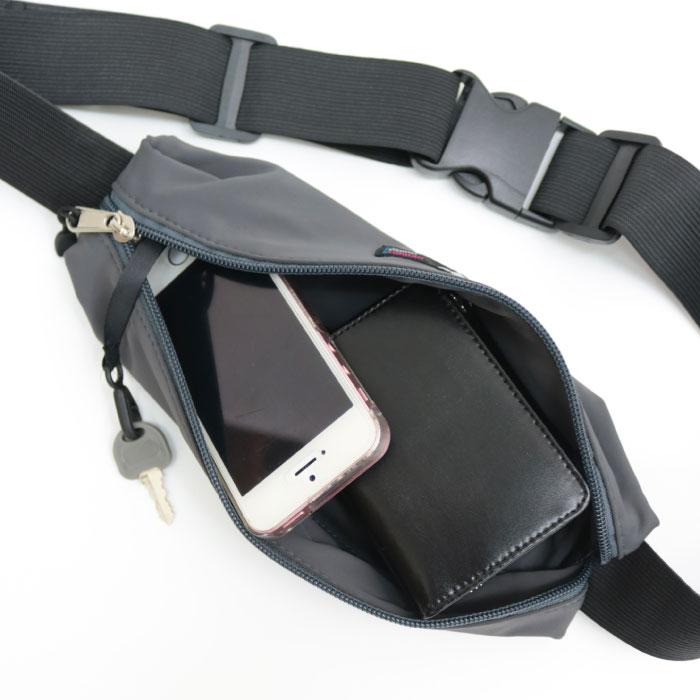 stample camp キャンプスタンプル 伸び伸びボディバッグ ウエストポーチ ランニングポーチ ジョギングポーチ ななめがけ アウトドア ストレッチ 62763 : スタンプルヤフー店 ...