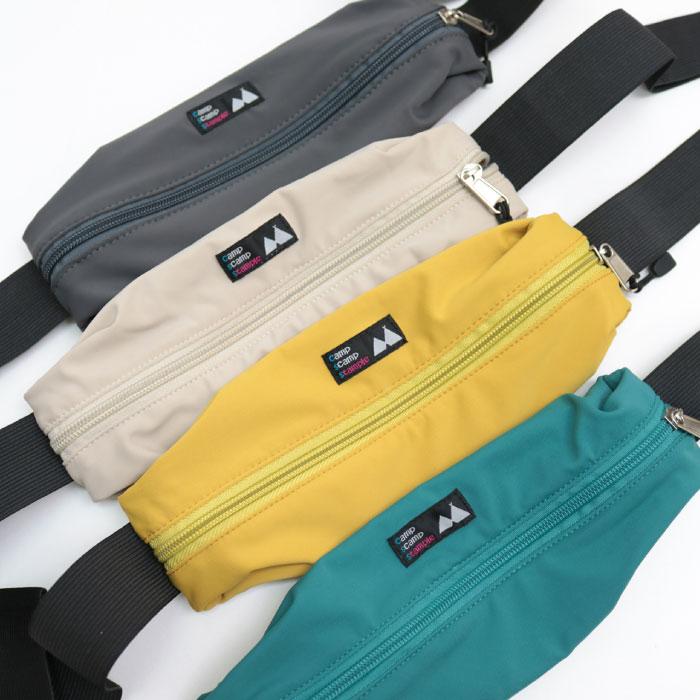 stample camp キャンプスタンプル 伸び伸びボディバッグ ウエストポーチ ランニングポーチ ジョギングポーチ ななめがけ アウトドア ストレッチ 62763 : スタンプルヤフー店 ...