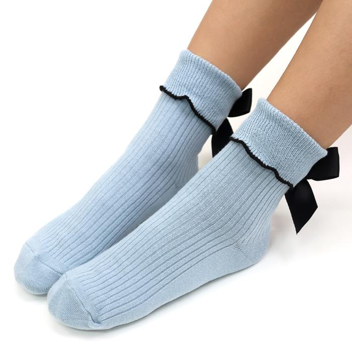 stample（スタンプル） バックリボンショートソックス 1P 靴下 リボン メロウ フリル キッズ かわいい おしゃれ 子供 : スタンプルヤフー店 - 通販 - Yahoo!ショッピング
