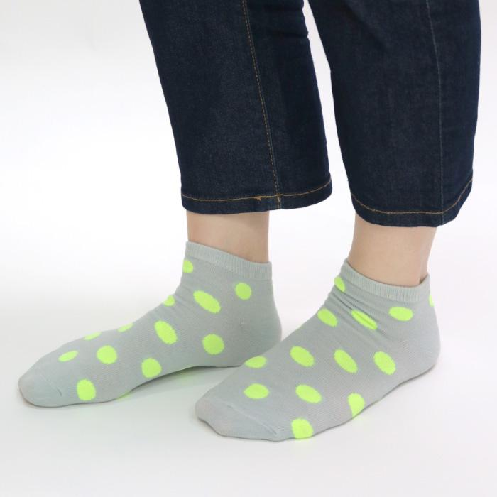 stample ネオンドット アンクルソックス 3足組 72704 キッズ 靴下 ドット 蛍光 :72704:スタンプルヤフー店 - 通販 - Yahoo!ショッピング