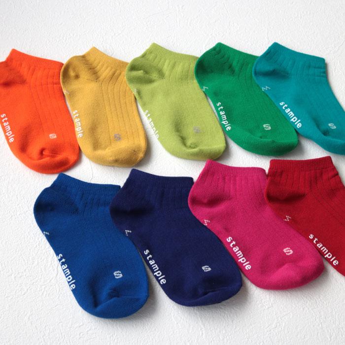 stample 72712 スタンプル アクセントカラー アンクルソックス 靴下 キッズ ジュニア レディース 滑り止め : スタンプルヤフー店 - 通販 - Yahoo!ショッピング