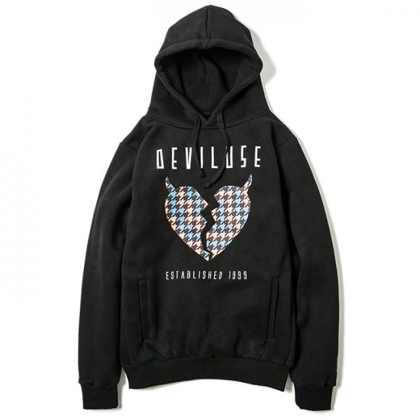 Deviluse Houndstooth Pullover Hooded(Black) :b691:stance - 通販 - Yahoo!ショッピング