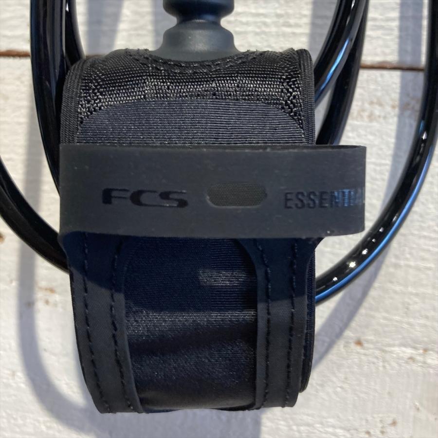 FCS エフシーエス リーシュコード 9ft レギュラー ALL ROUND ESSENTIAL LEASH ロングボード 足首 ANKLE リーシュ サーフィン サーフボード BLACK ...
