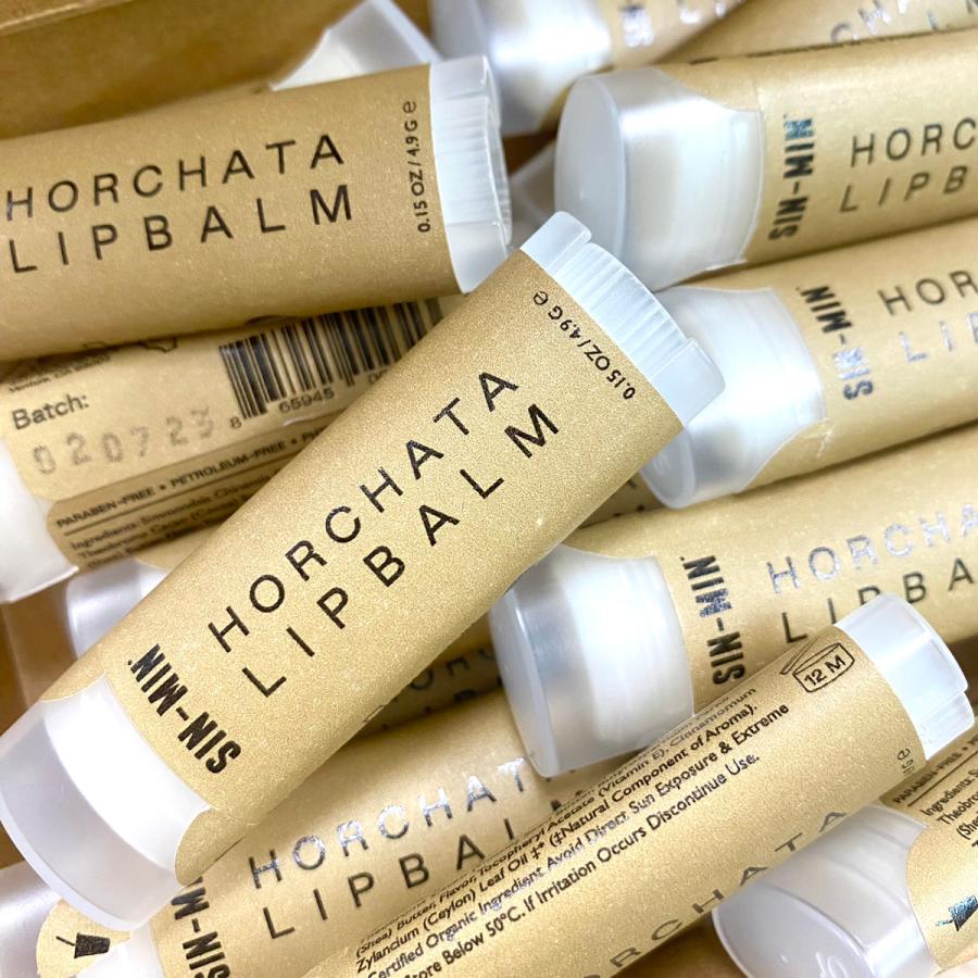 SIN-MIN HORCHATA LIPBALM 2つセット 認定オーガニック リップバーム リップクリーム ボディーケア 保湿ケア ...