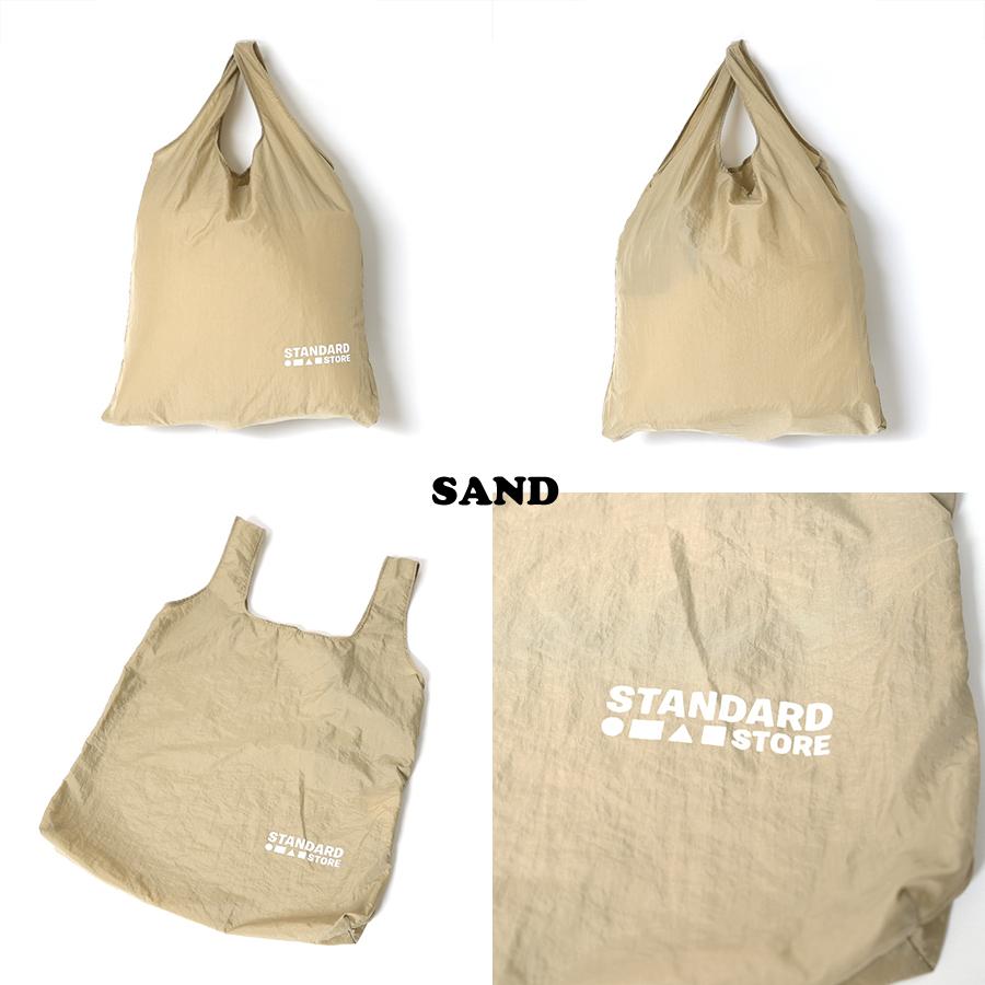 STANDARD STORE ORIGINAL PORTABLE BAG スタンダードストア ポータブルバッグ ポケッタブル エコバッグ バッグ POCKETABLE ECOBAG ナイロン ...