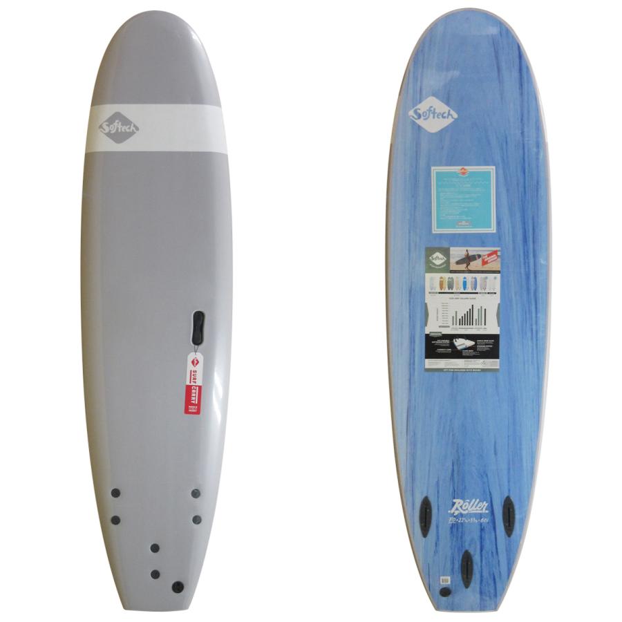 SOFTECH ソフテック サーフボード ソフトボード 7'0" ROLLER GREY ファンボード サーフィン FCSフィン エスシーエス 【ついに再販開始！】