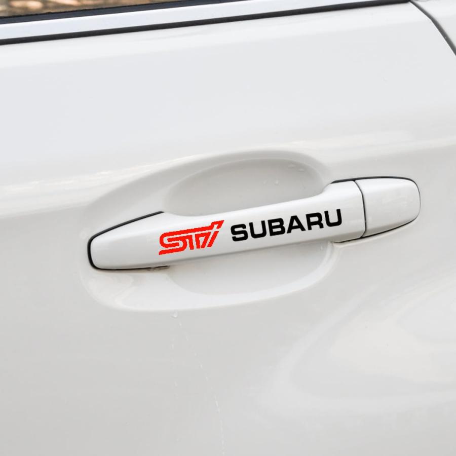 STI スバル ドアハンド ステッカー レヴォーグ WRX アウトバック BRZ フォレスター G4 クロスオーバー XV カッコいい 耐熱 反射 防 : s-b0cpd1p7yf ...