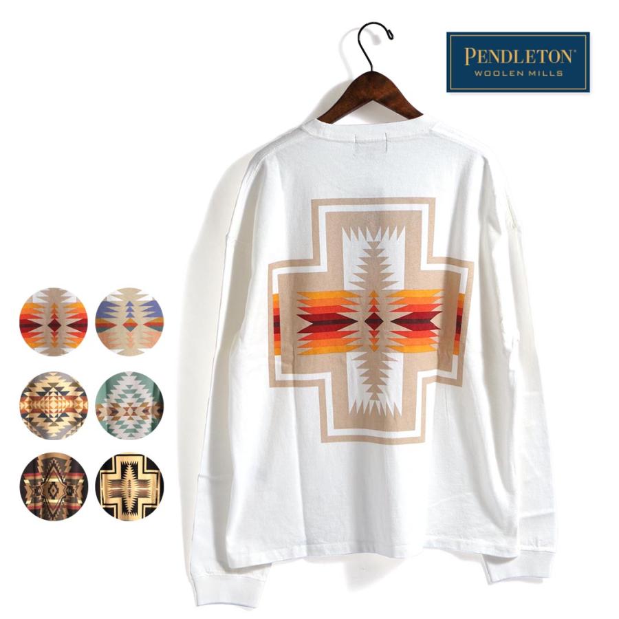 PENDLETON（ペンドルトン） メンズ/レディース/PENDLETON/ペンドルトン/バックプリントロングスリーブT/品番：2475-9002/2022秋冬 : star&bars ...