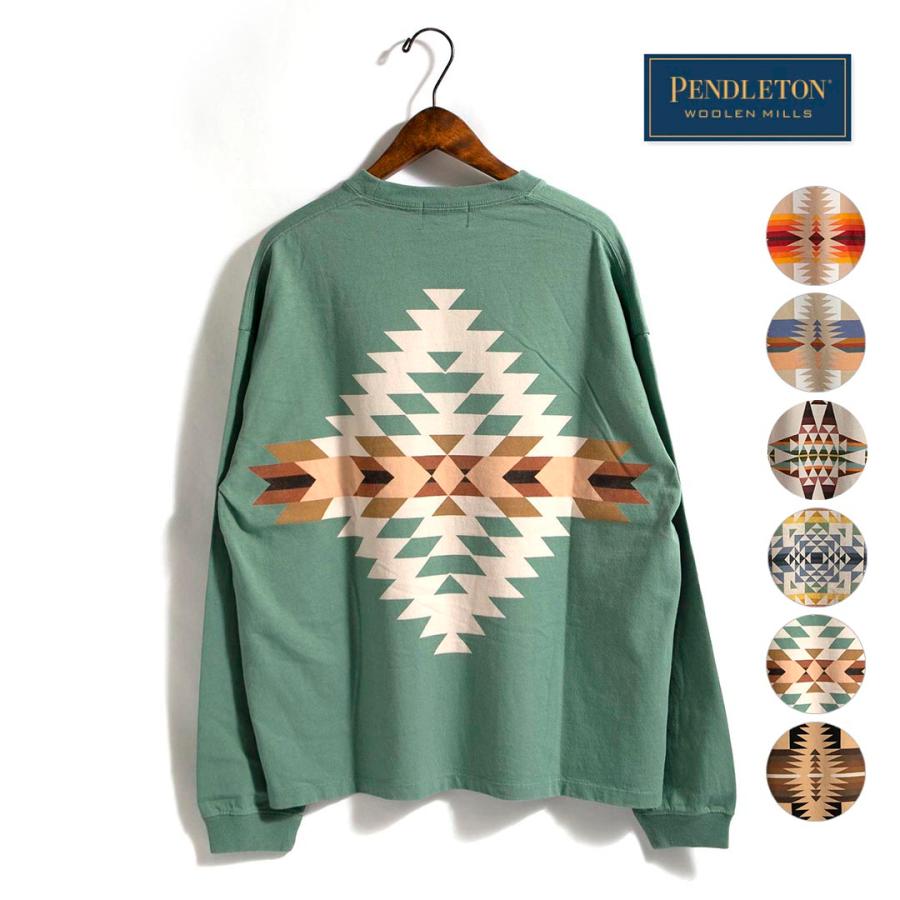 PENDLETON ユニセックス/PENDLETON/ペンドルトン/バックプリントロングスリーブT/品番：3175-1006/2023春夏 : star&bars Yahoo!店 - 通販 ...