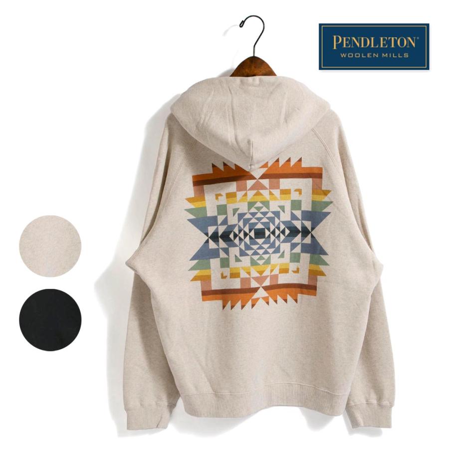 PENDLETON メンズ/レディース/PENDLETON/ペンドルトン/ラグランバックプリントスウェットフーディ/品番：3175-1008/2023春夏 : star&bars Yahoo ...