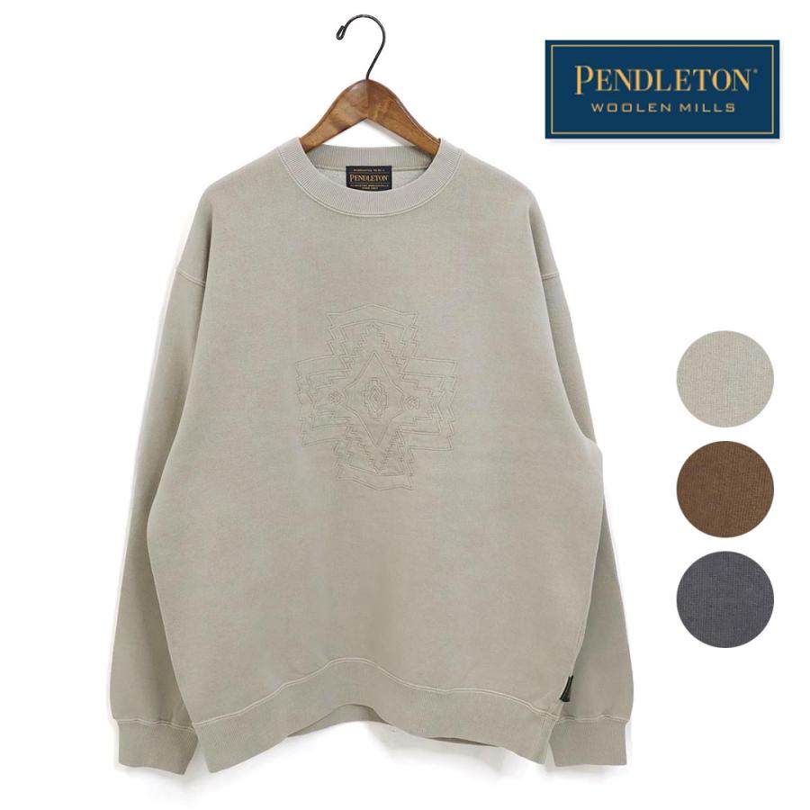 PENDLETON ☆メンズ ペンドルトン ピグメントダイEMBスウェット 品番：4475-7011【SALE】【20%OFF】 : star&bars Yahoo!店 - 通販 ...