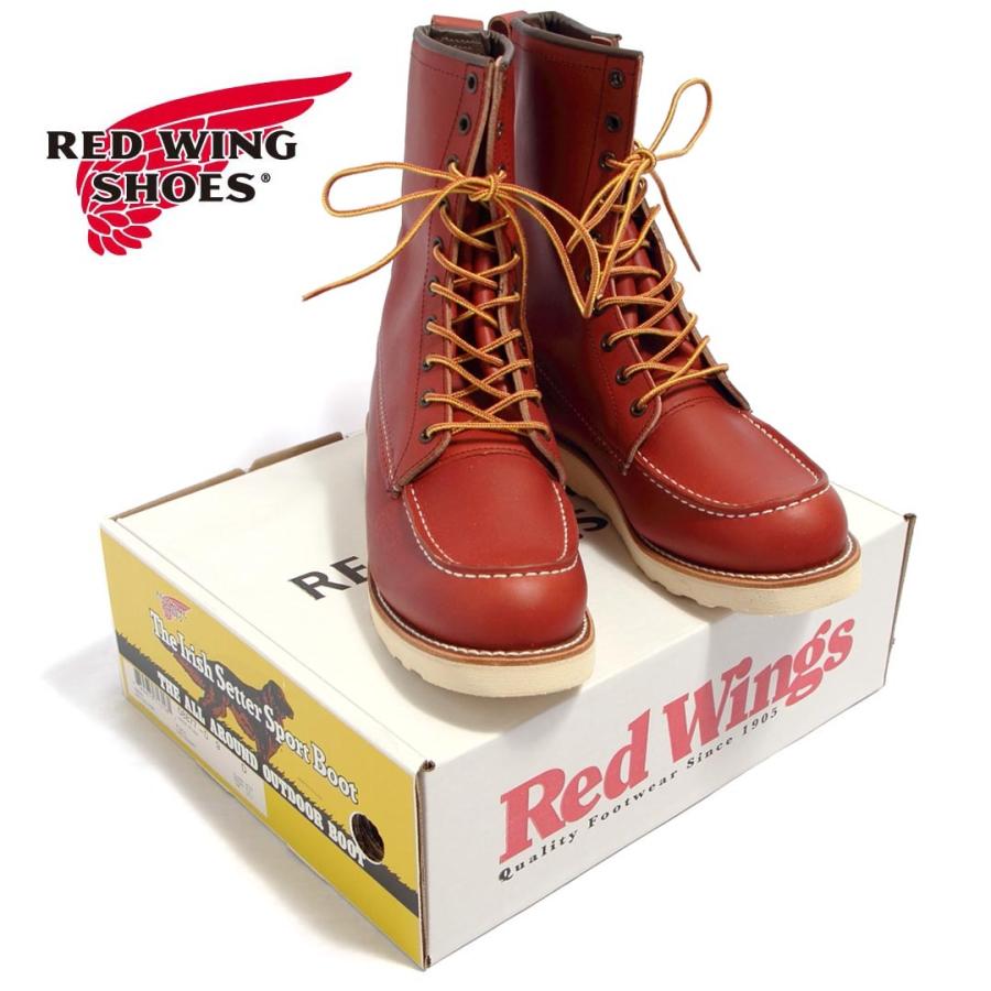 IRISH SETTER *メンズ/RED WING/レッドウィング/IRISH 8 MOC-TOE/アイリッシュセッター/8インチ/モックト ...