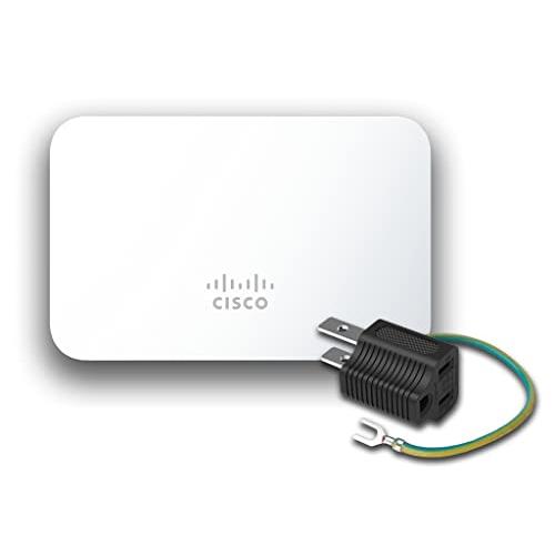 (送料無料) M) Cisco Meraki Go ルータ ファイアウォール Plus (GX50) クライアントVPN対応 500Mbps以上大容量通信 ＋専用アダプタ付き 法人向け (BB ...