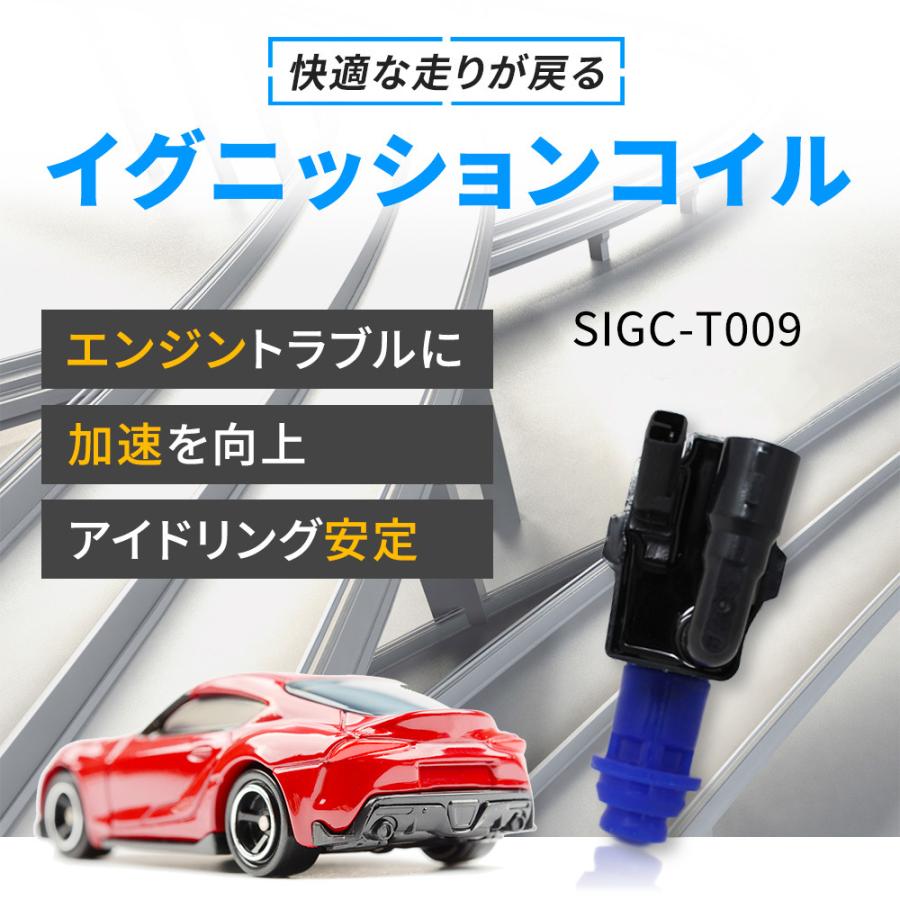 イグニッションコイル トヨタ クラウン JZS171 H11.09-H13.08 SIGC-T009 3本セット 90919-02216 相当 ...