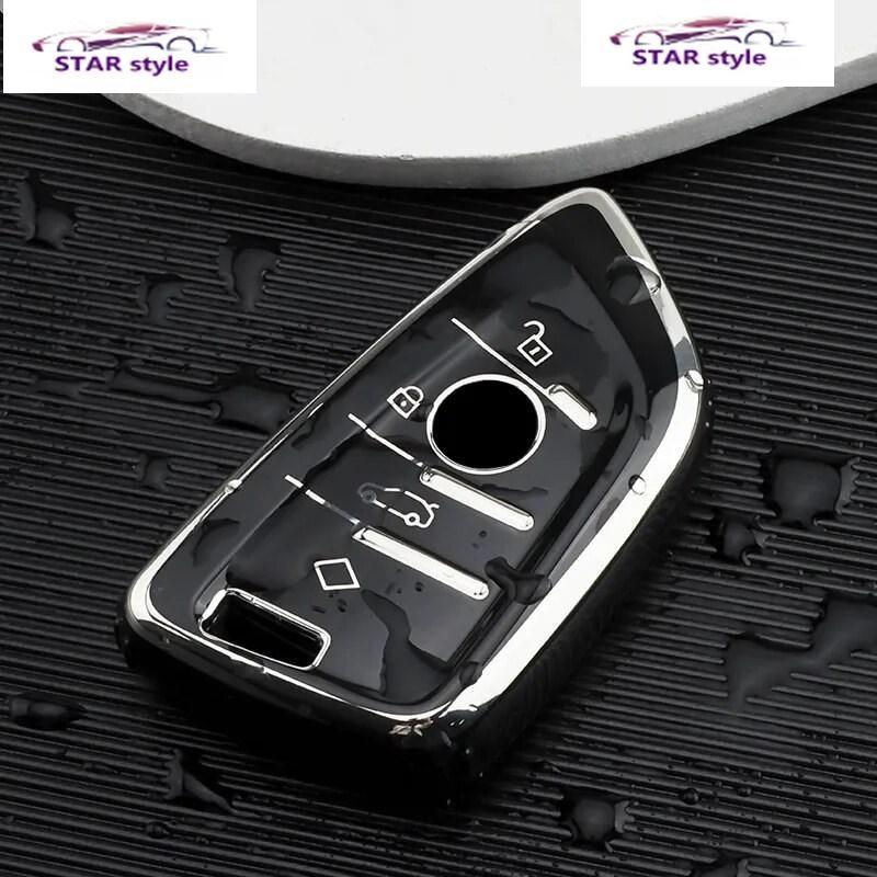 Fhion TPU キーケース Full カバー BMW X3 X5 G05 X6 1 3 5 7 シリーズ F30 F34 E60 E90 F10 E34 E36 F20 G30 F15 ...