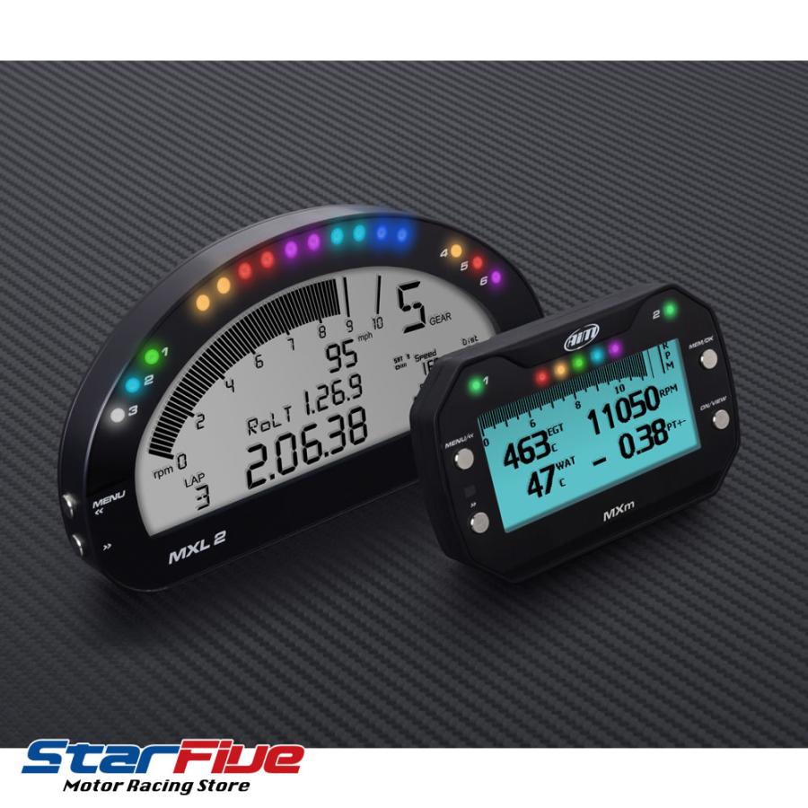 AiM MXm ダッシュロガー GPSラップタイマー計測器 データーロガー 4輪/バイク/汎用 エーアイエム エムエックスエム : Star5 スターファイブ - 通販 - Yahoo!ショッピング