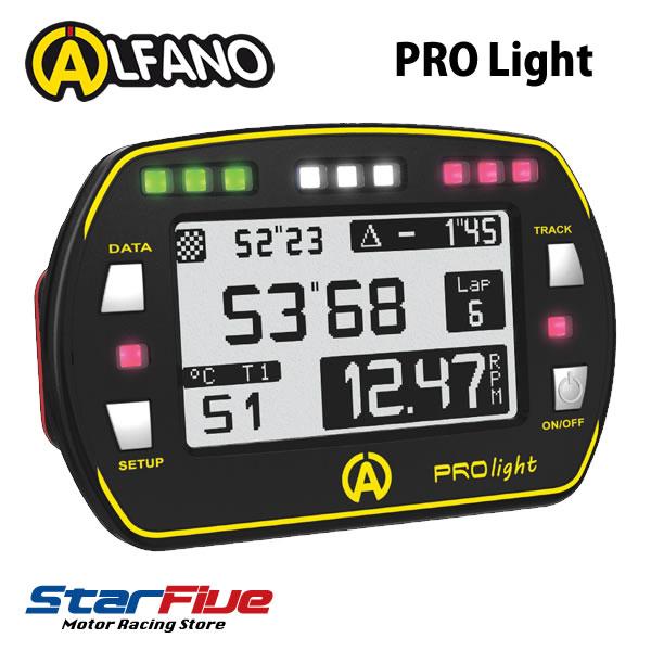 アルファノ プロライト レーシングカート用 ラップタイマー データロガー ALFANO PRO Light : Star5 スターファイブ ...