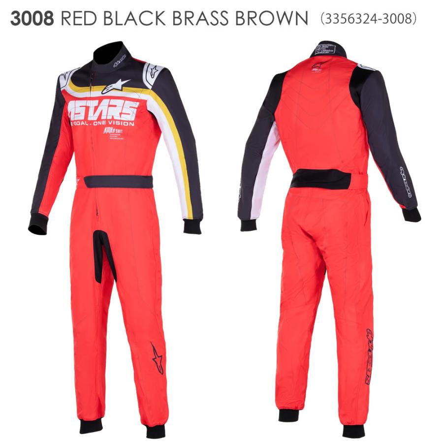 アルパインスターズ レーシングスーツ カート用 KMX-9 v3 GRAPHIC2 FIA8877-2022公認 alpinestars 2024年モデル : Star5 スターファイブ ...