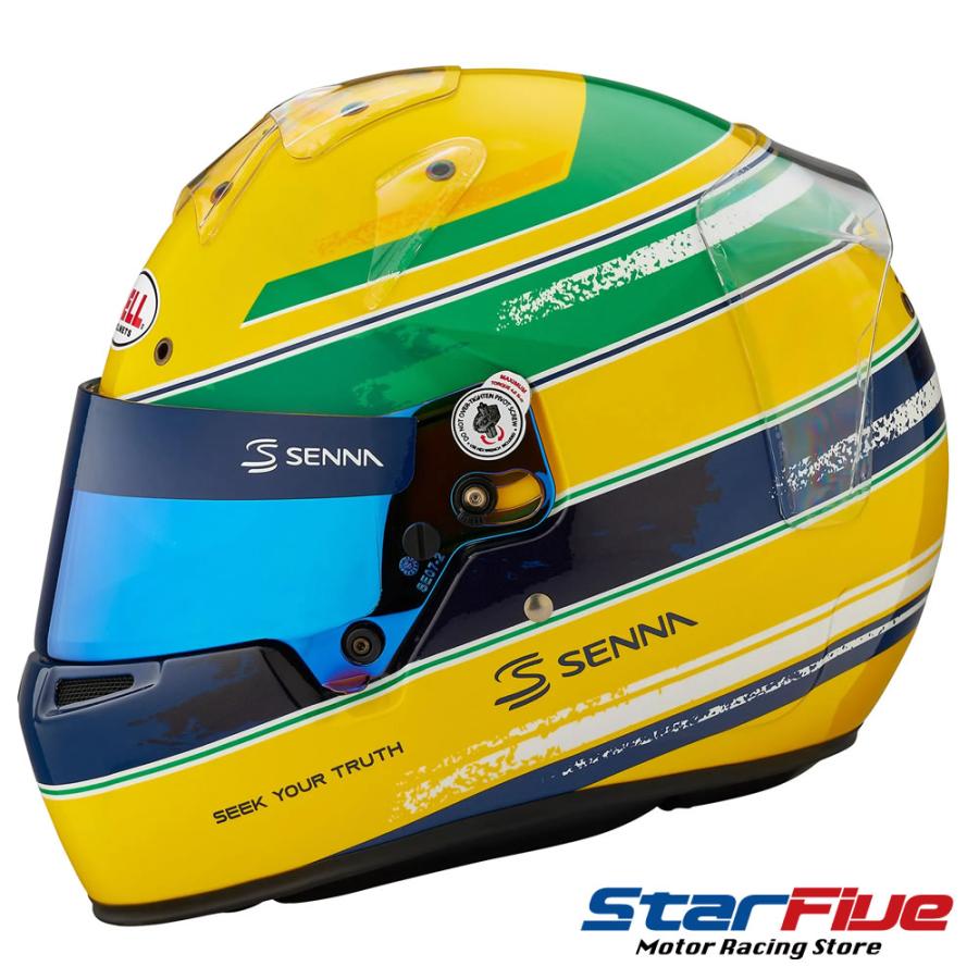 BELL（ベル） ヘルメット カート用 KC7 CMR AYRTON SENNA SNELL CMR2016規格公認 アイルトン セナ ベル ...