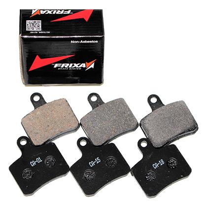 FRIXA 汎用ブレーキパッド 2017〜 OTK BSD リア用 TONY/KOSMIC/FA/RedSpeed用 レーシングカート用 : Star5 スターファイブ - 通販 ...