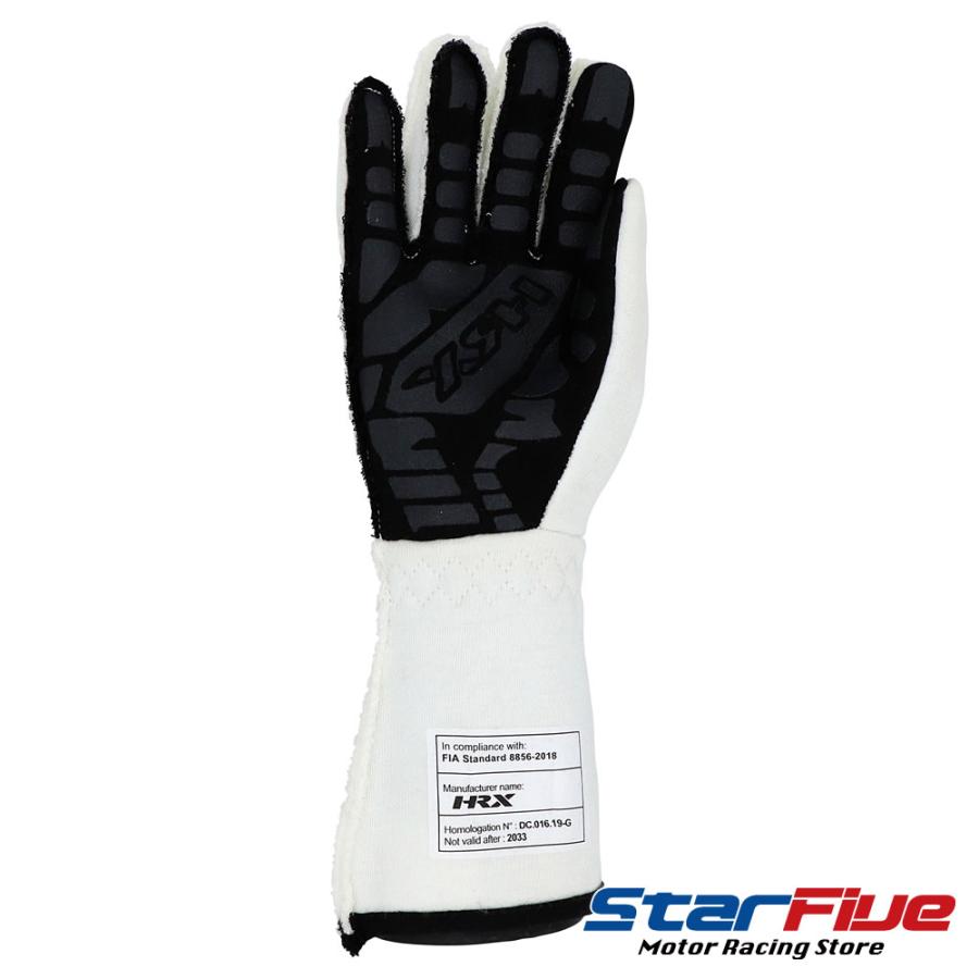 HRX レーシンググローブ 4輪用 EVOLUZIONE 外縫い FIA8856-2018公認 エイチアールエックス 2405 : Star5 スターファイブ - 通販 - Yahoo!ショッピング