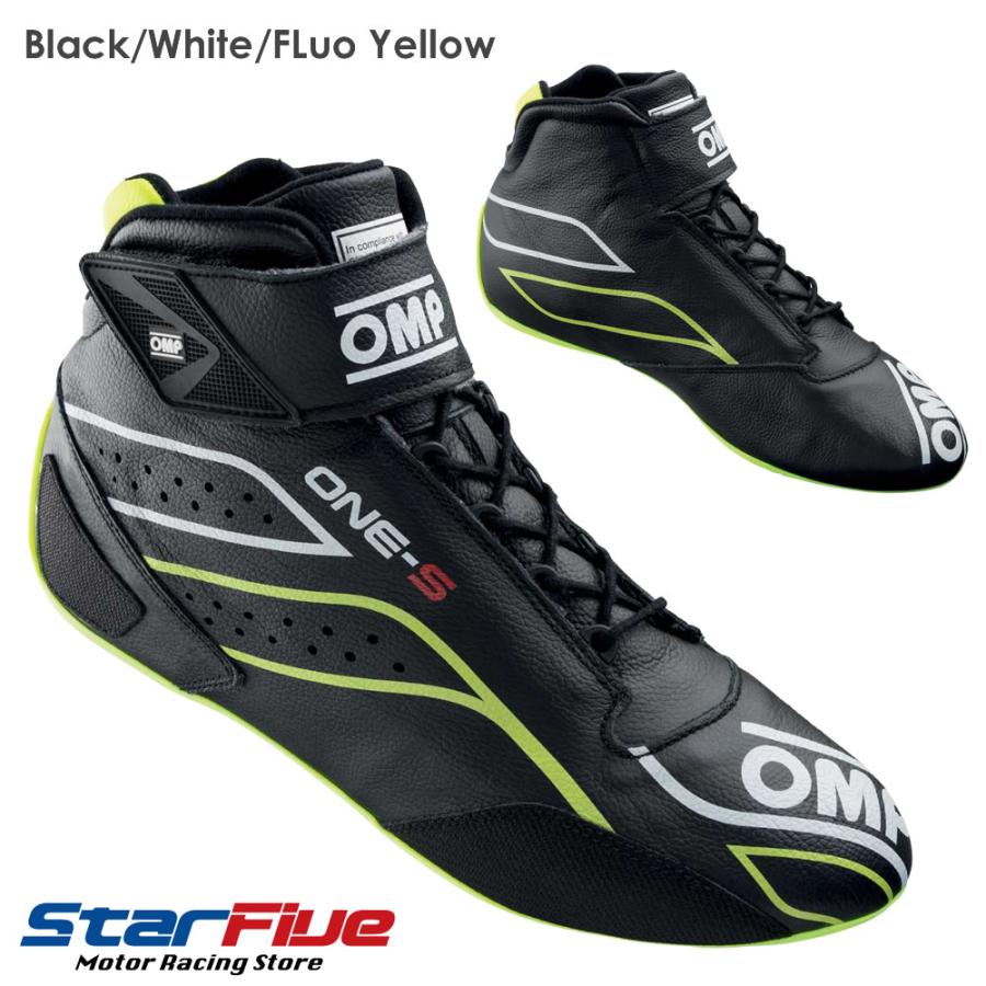 OMP レーシングシューズ 4輪用 ONE-S FIA8856-2018公認 オーエムピー : Star5 スターファイブ - 通販 ...
