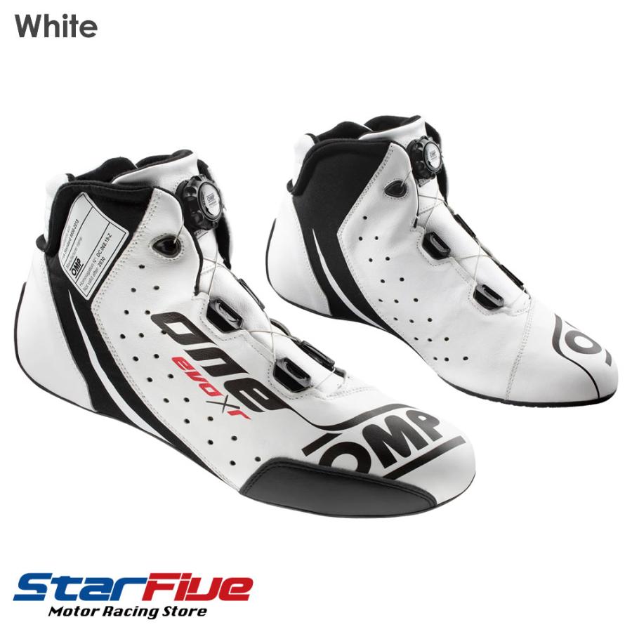 OMP レーシングシューズ 4輪用 ONE EVO X R FIA8856-2018公認 オーエムピー : Star5 スターファイブ ...