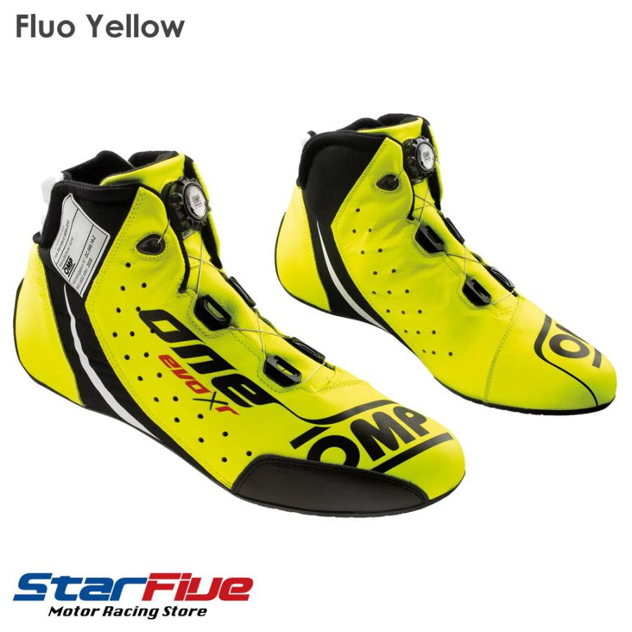 OMP レーシングシューズ 4輪用 ONE EVO X R FIA8856-2018公認 オーエムピー : Star5 スターファイブ ...